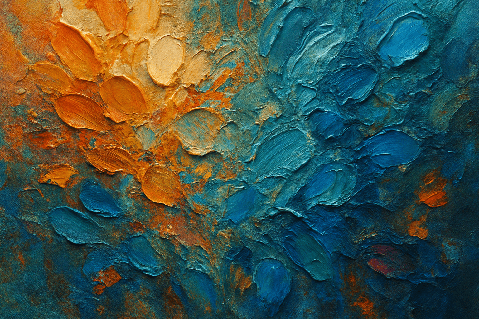 Textured Partial Oil Paintings: A New Dimension in Wall Art – WallArtt