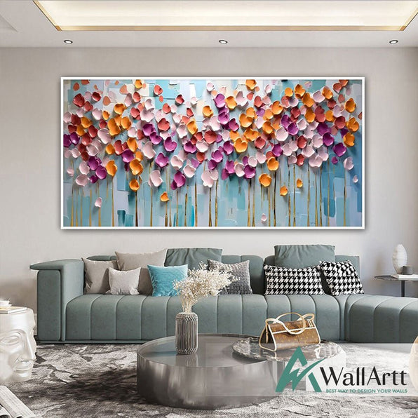 Premium Textured Partial Oil Paintings – WallArtt